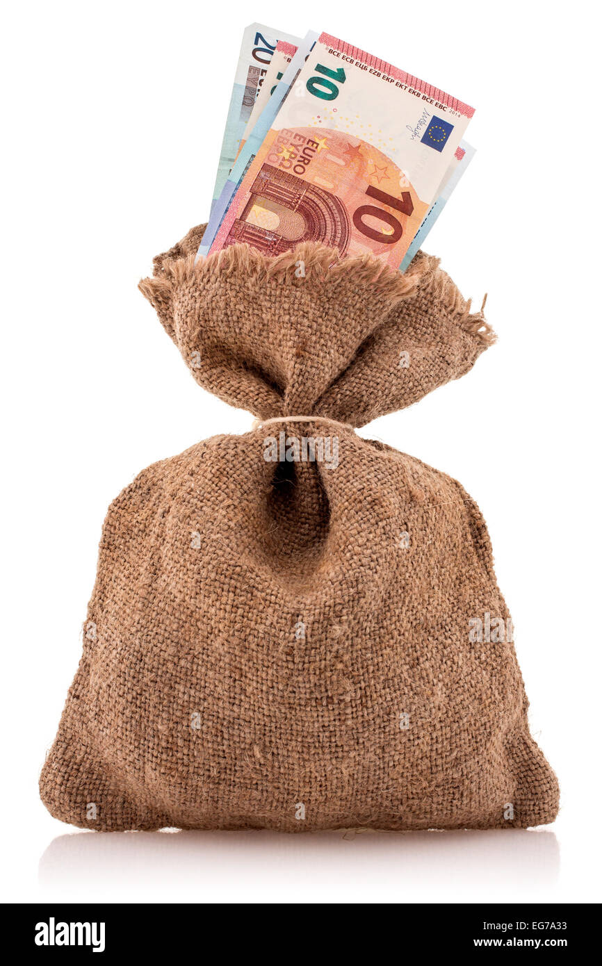 Bag of cash currency hi-res stock photography and images - Alamy