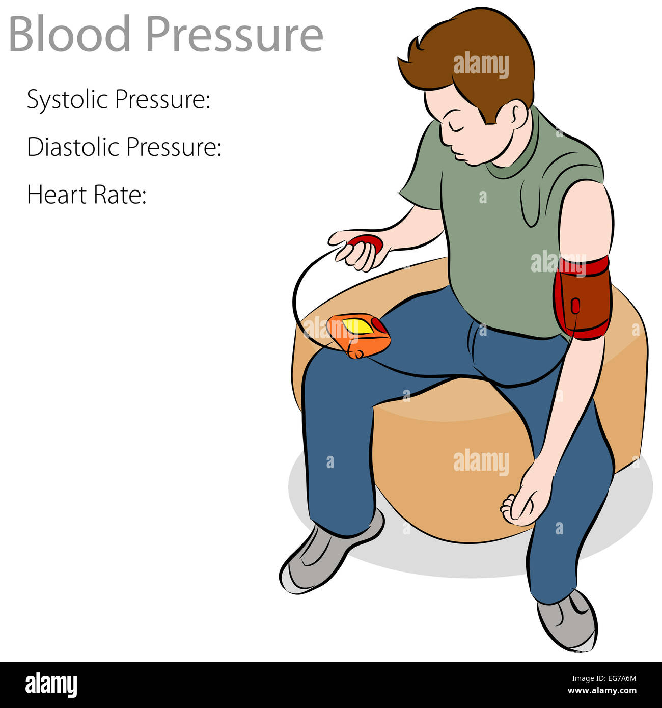 High blood pressure drawing hi-res stock photography and images - Alamy