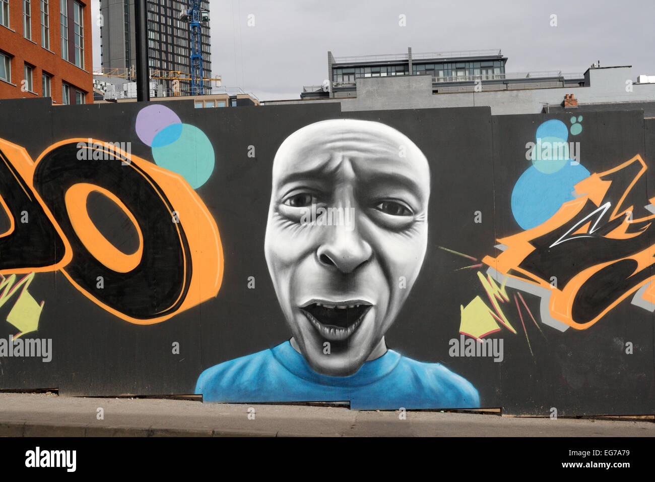 Graffiti style mural hi-res stock photography and images - Alamy