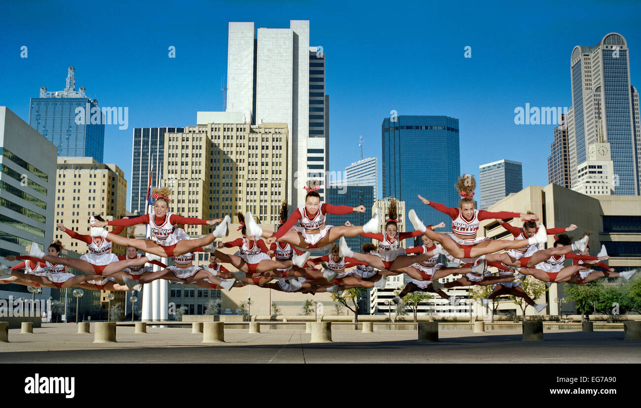 DALLAS, TX - FEBRUARY 1: The National Cheerleaders Association’s All ...