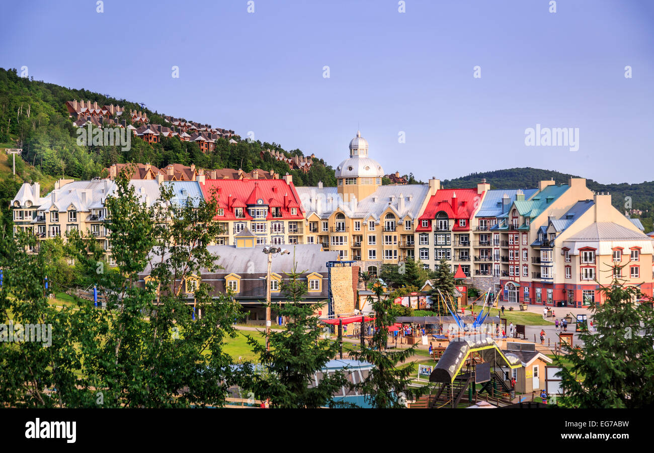 Mont tremblant quebec hi-res stock photography and images - Alamy