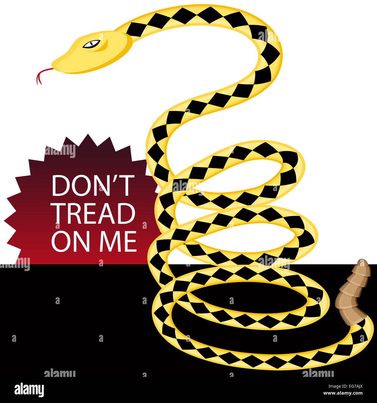 Rattlesnake clipart hi-res stock photography and images - Alamy