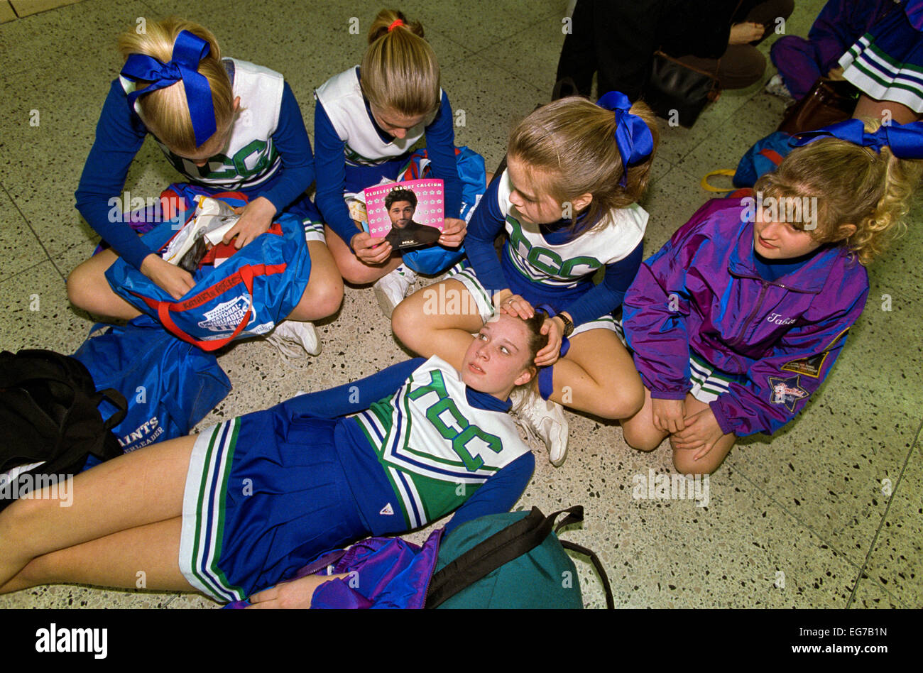 DALLAS, TX - FEBRUARY 1: The National Cheerleaders Association’s All ...