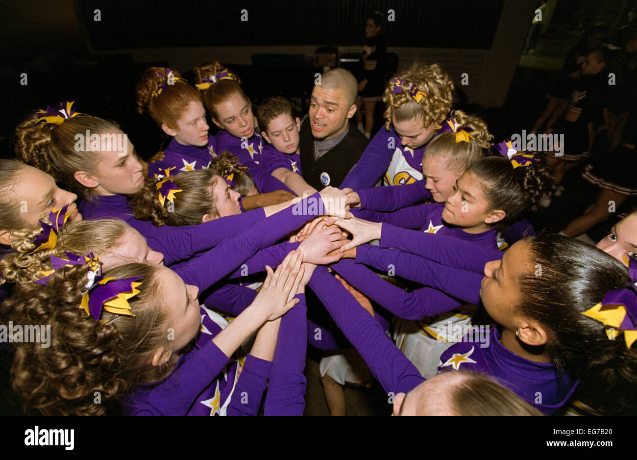 Cheerleader competition hi-res stock photography and images - Alamy