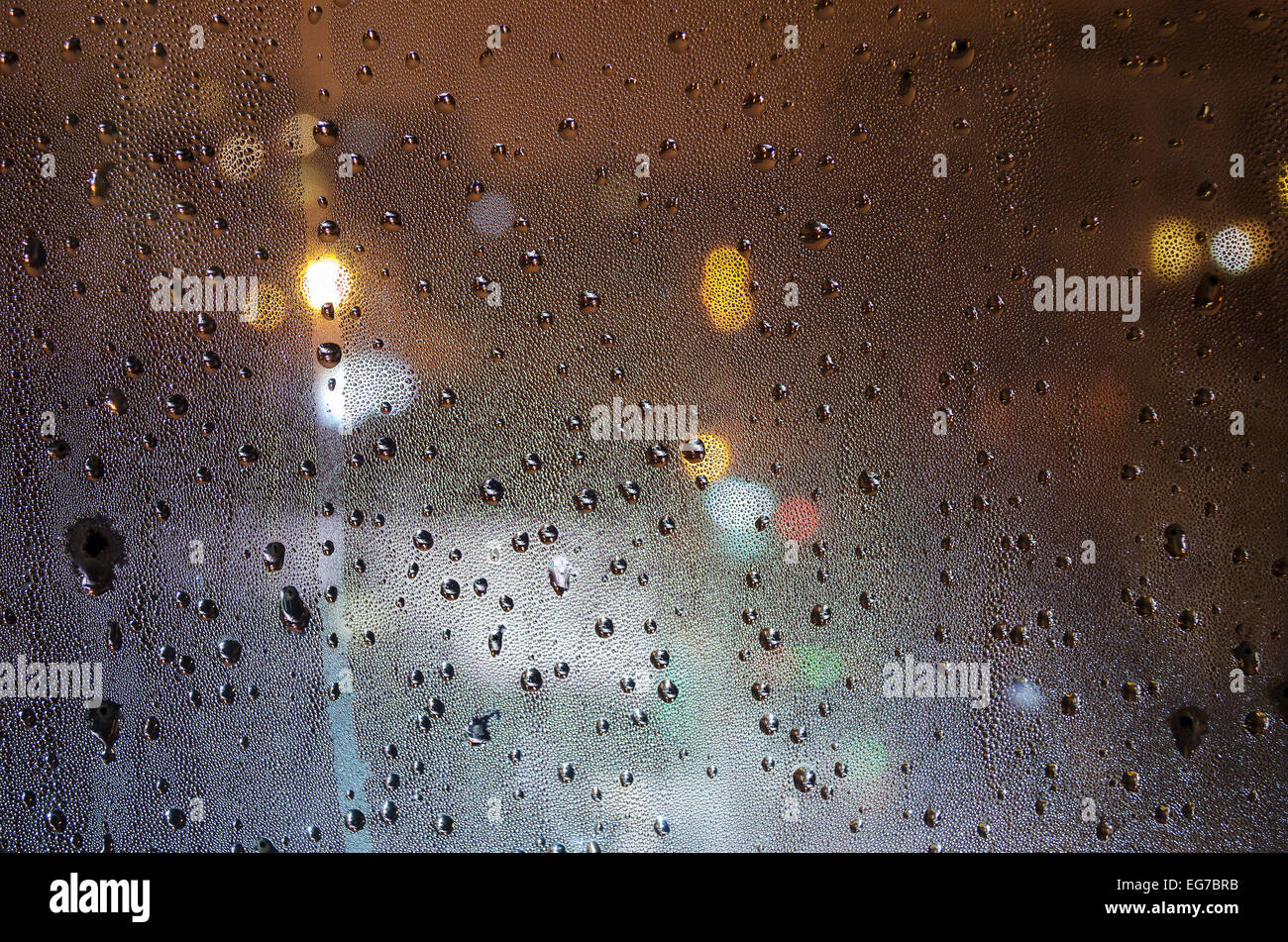 Water drops on window Stock Photo - Alamy