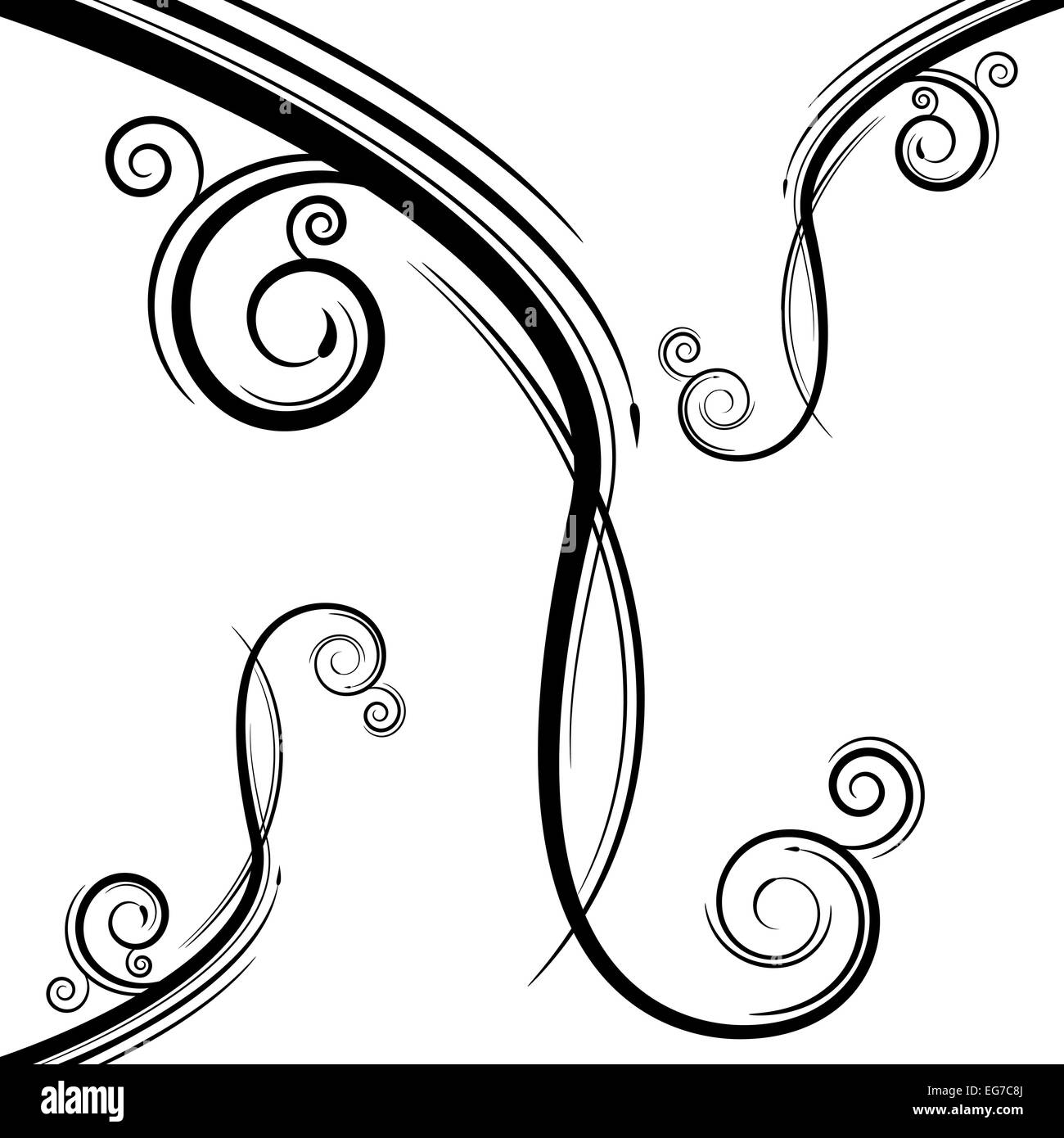 Swirl edge hi-res stock photography and images - Alamy