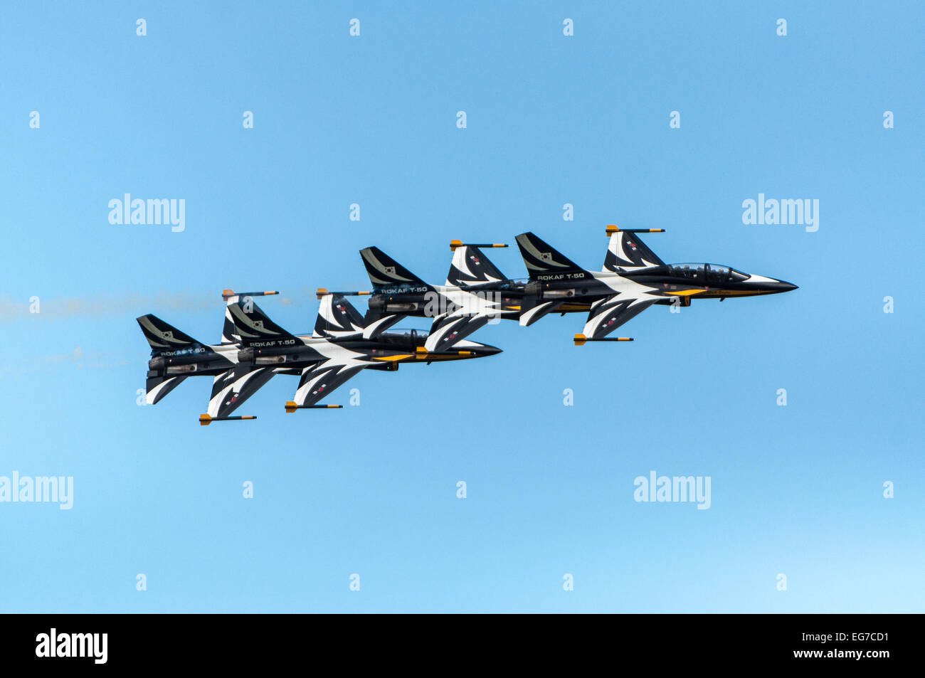 Black eagles formation hi-res stock photography and images - Alamy