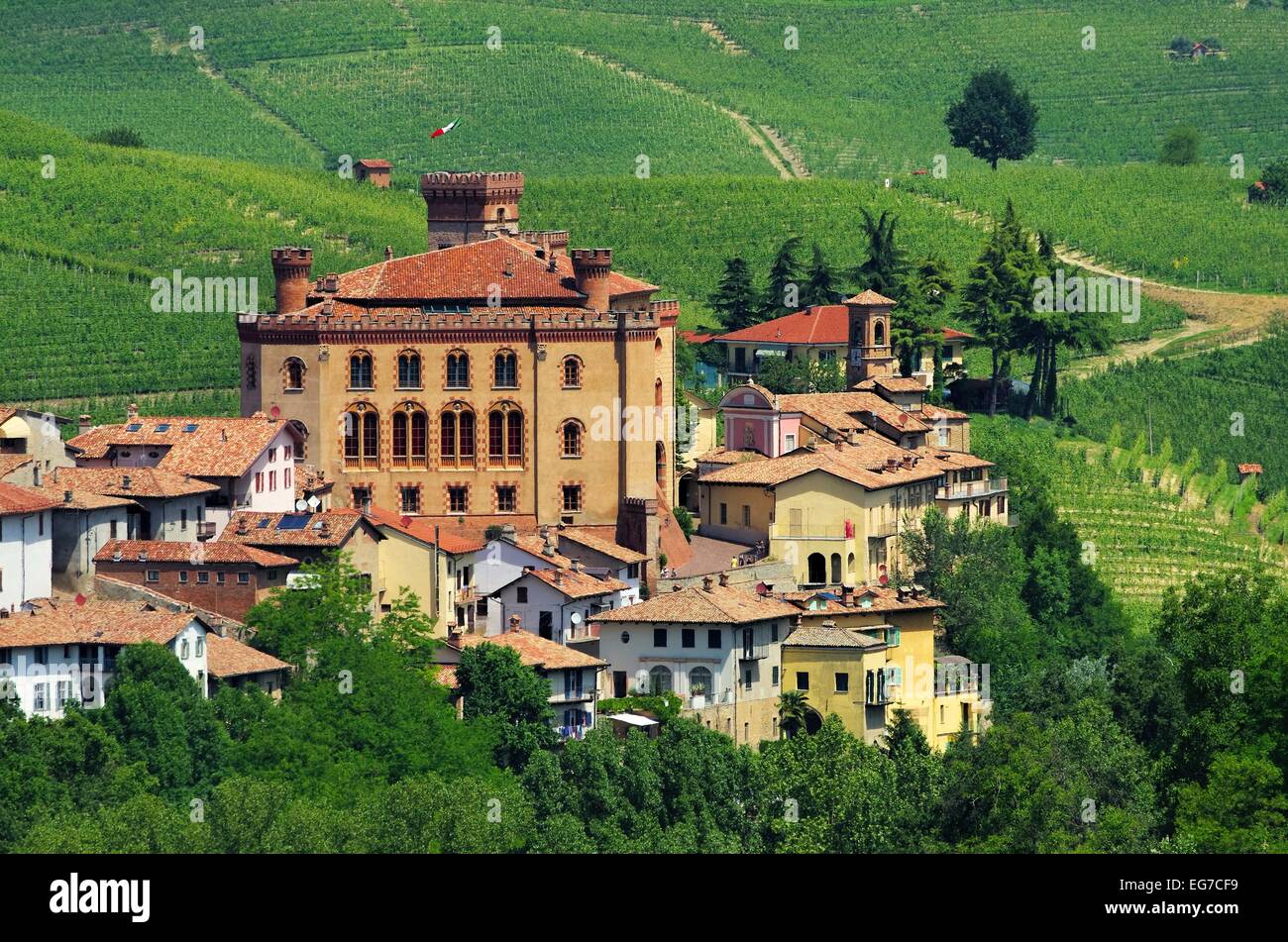 Barolo village italy hi-res stock photography and images - Alamy