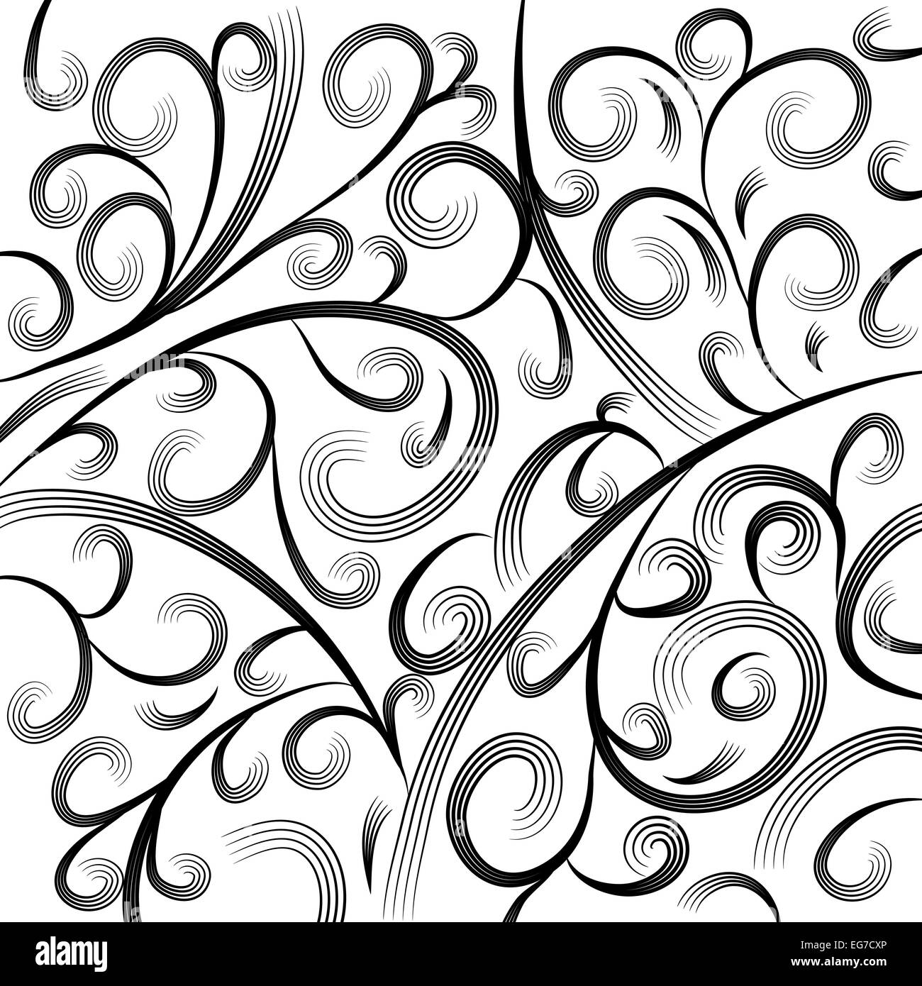 An image of a wave engraving background Stock Photo - Alamy