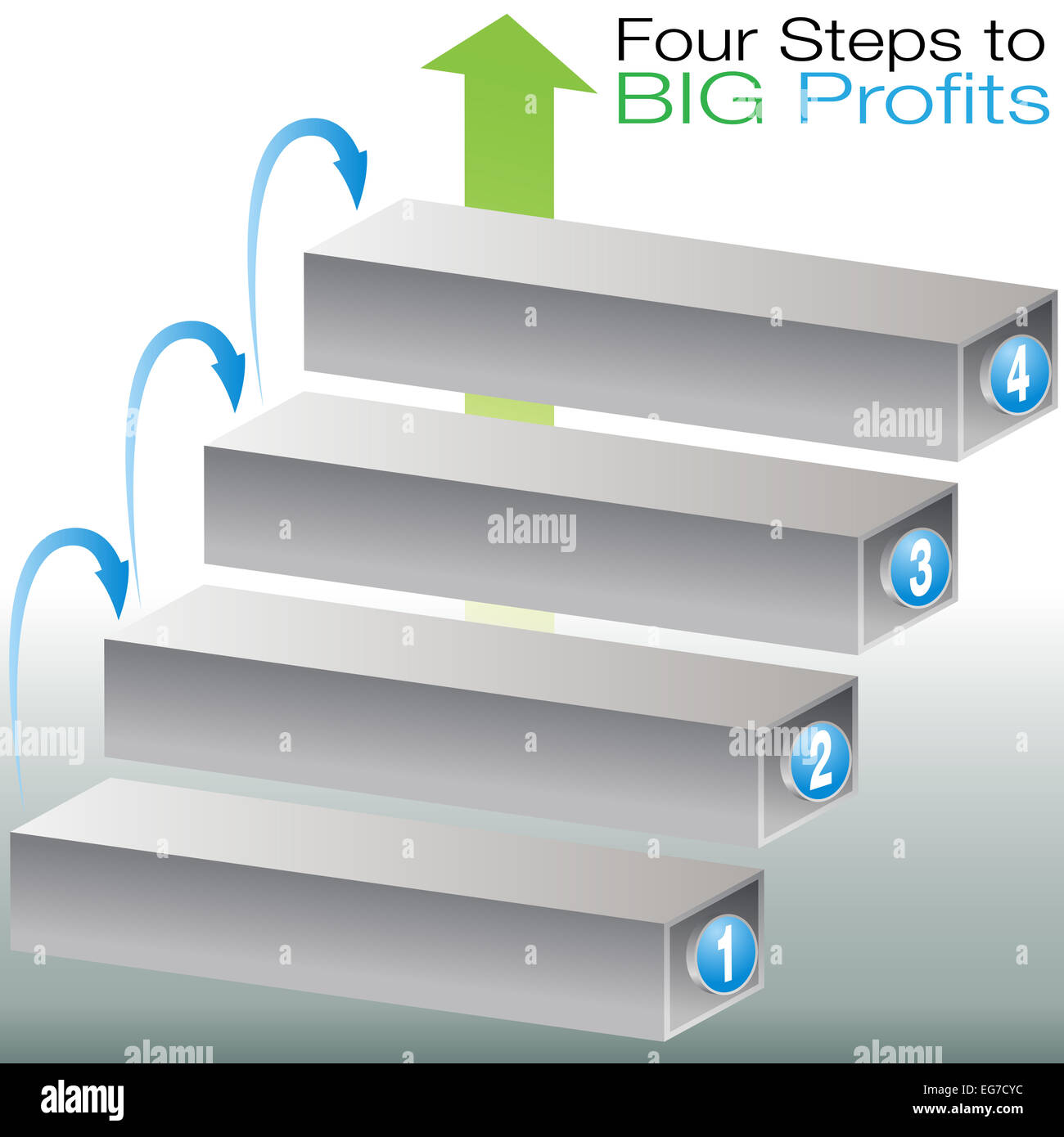 An image of a success steps chart Stock Photo - Alamy