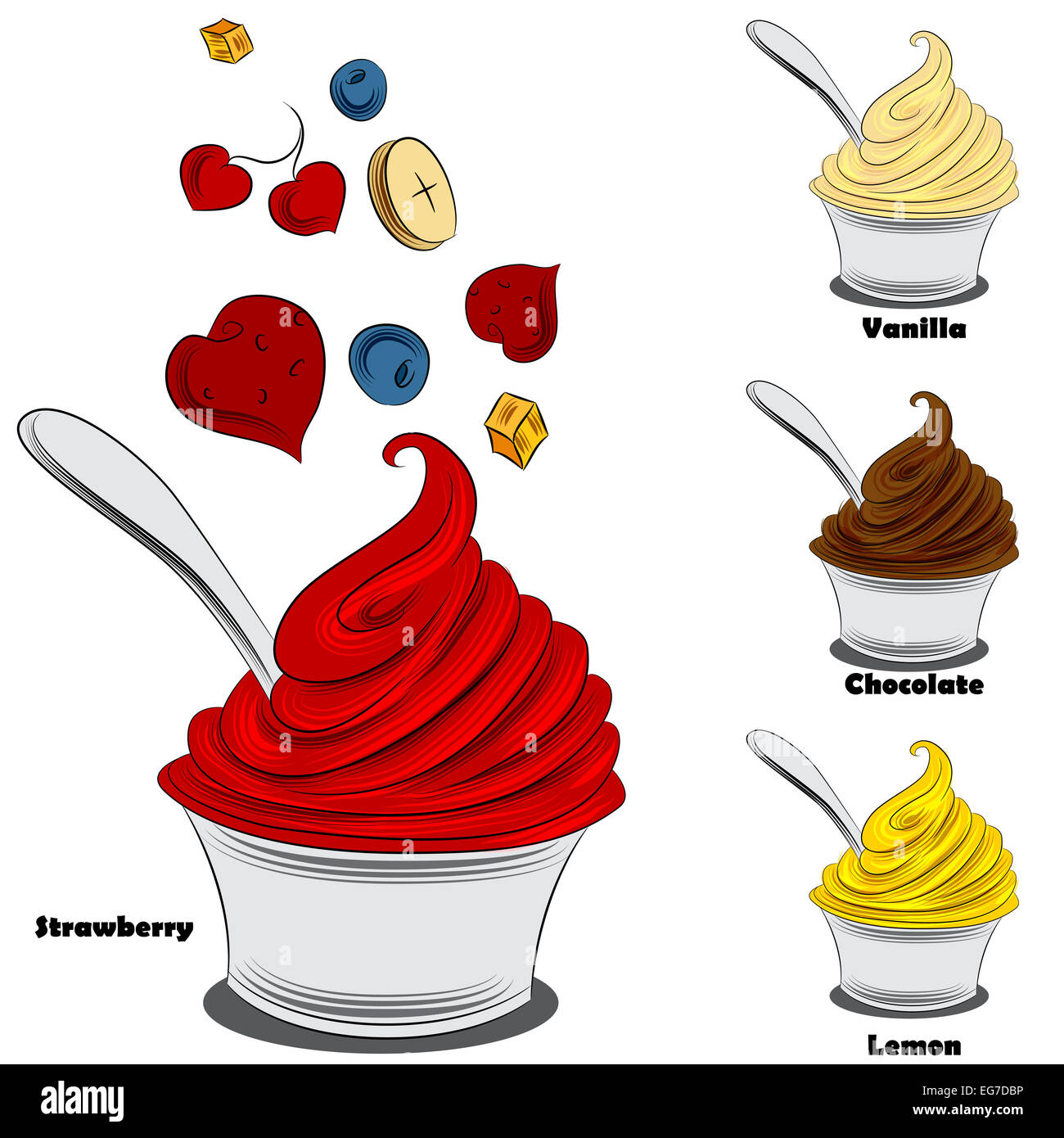 Froyo Cartoon