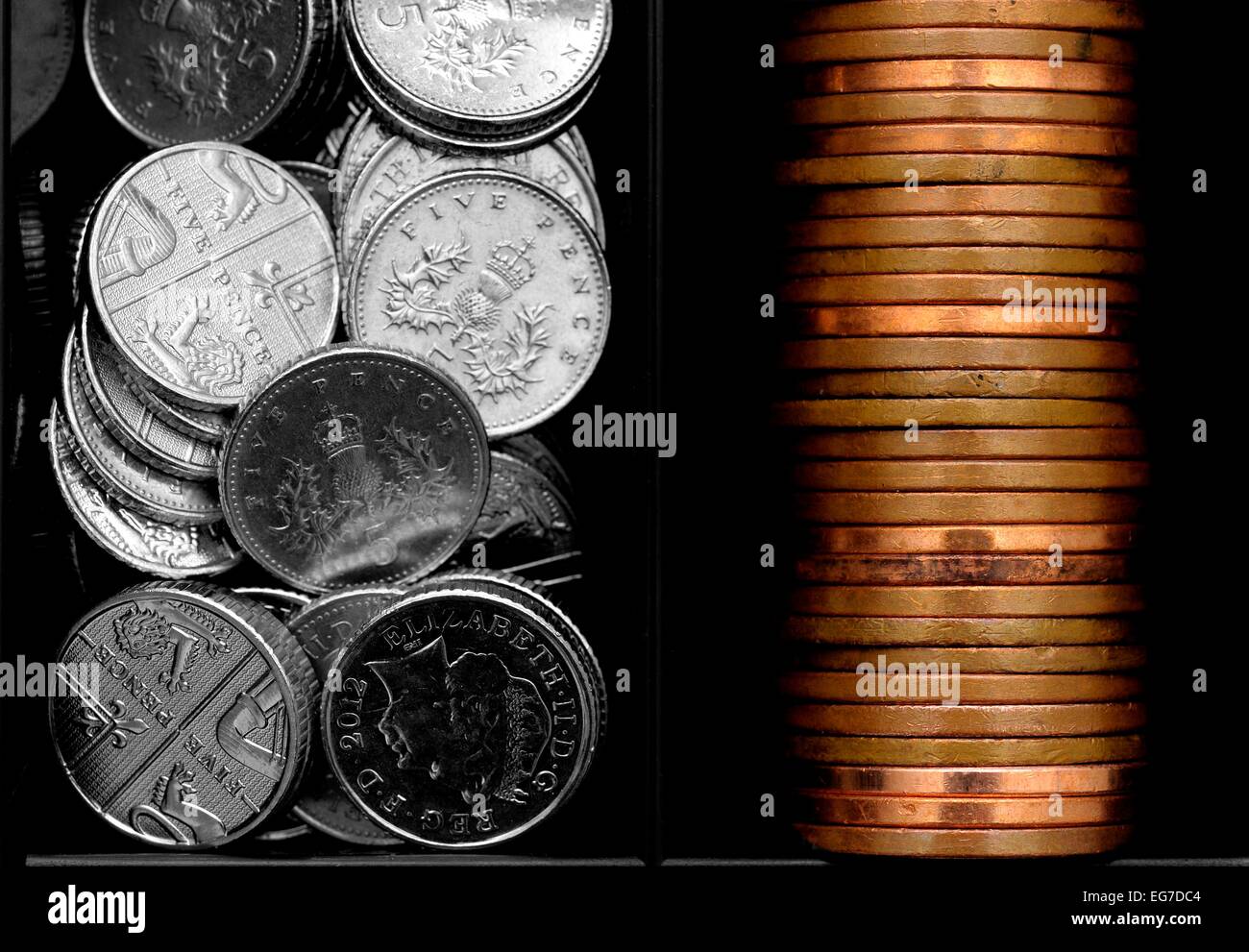 Copper Coins Stock Photos & Copper Coins Stock Images - Alamy