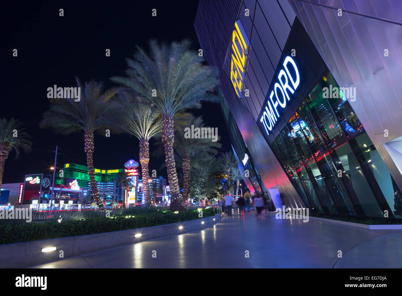 FENDI TOM FORD SHOPFRONT THE STRIP LAS VEGAS NEVADA USA Stock Photo - Alamy