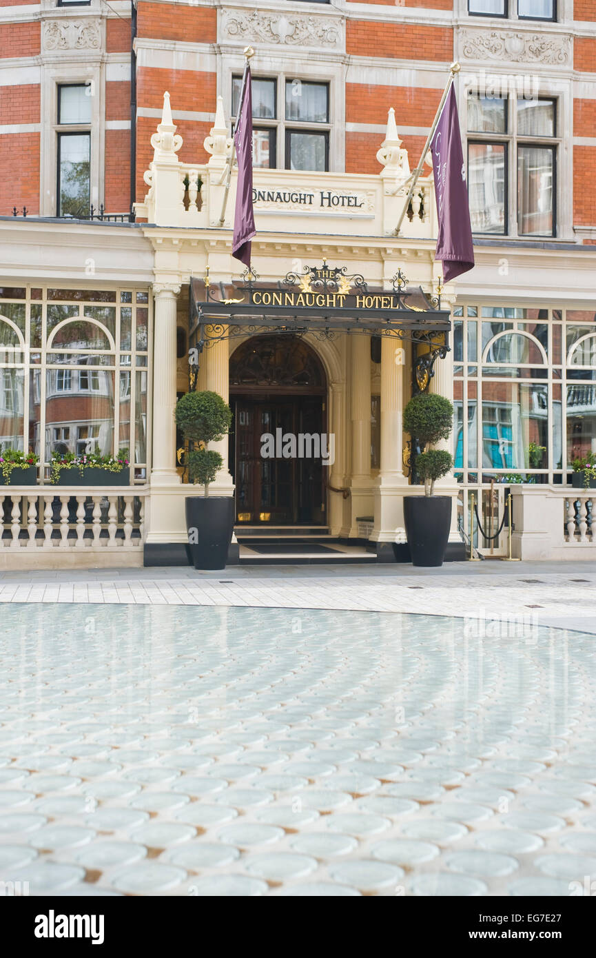 Details from the Connaught Hotel in London, one of the finest hotels in ...