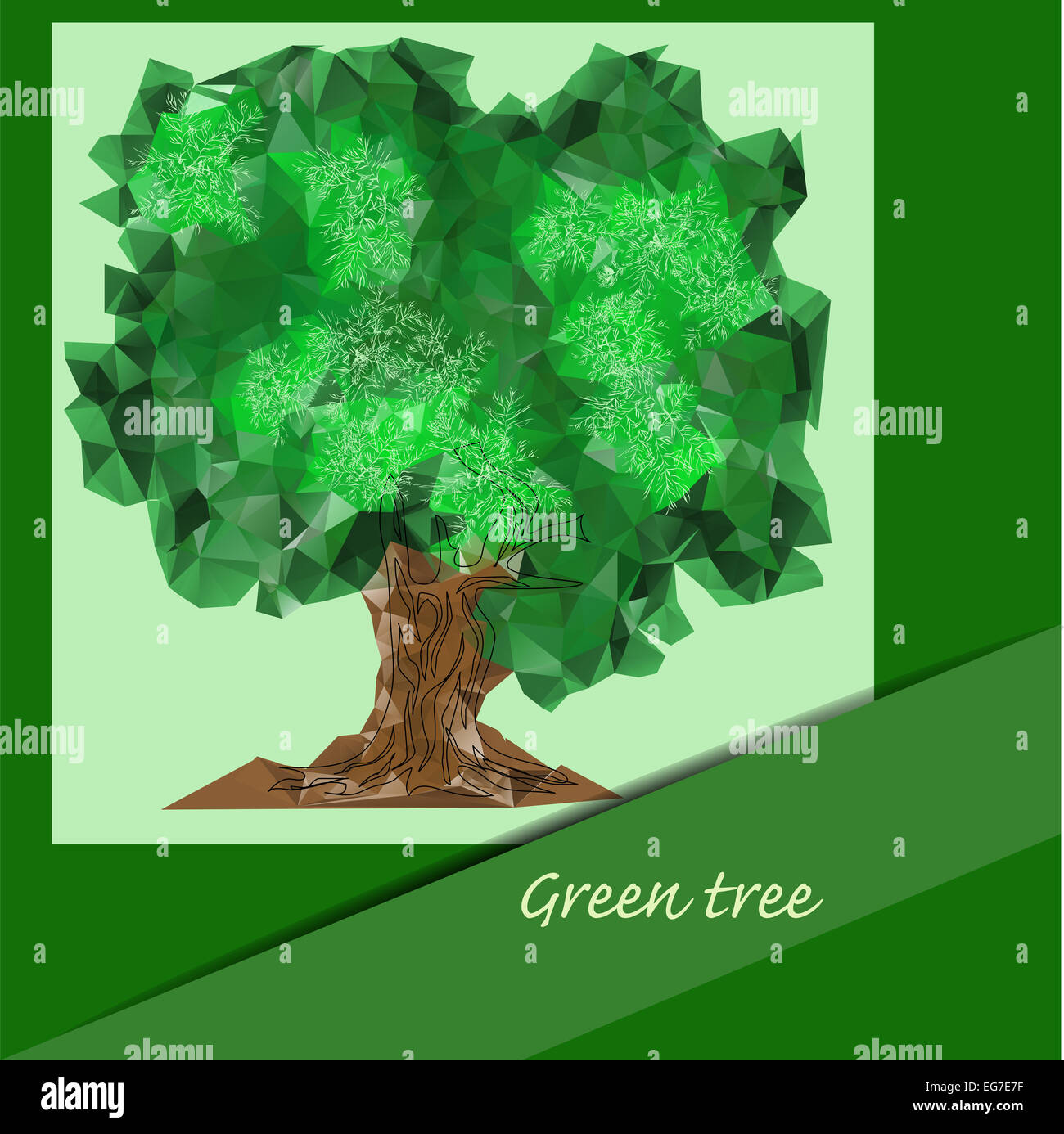 Triangular tree hi-res stock photography and images - Alamy