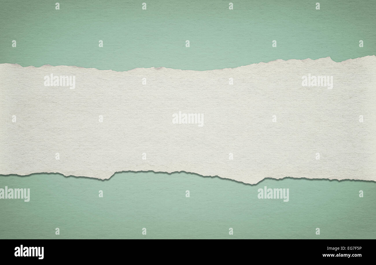 Background made of old paper with torn paper stripe Stock Photo - Alamy