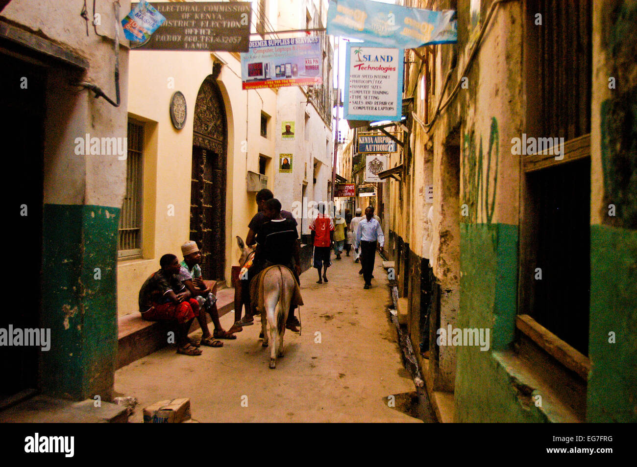 Matondoni lamu hi-res stock photography and images - Alamy