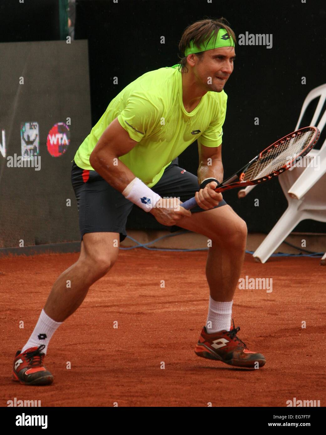 Rio de Janeiro, Brazil. 16th February, 2015. David Ferrer (ESP ...