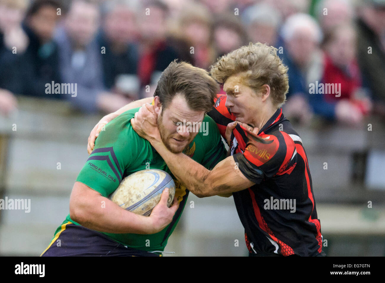 Grabbing around neck hi-res stock photography and images - Alamy