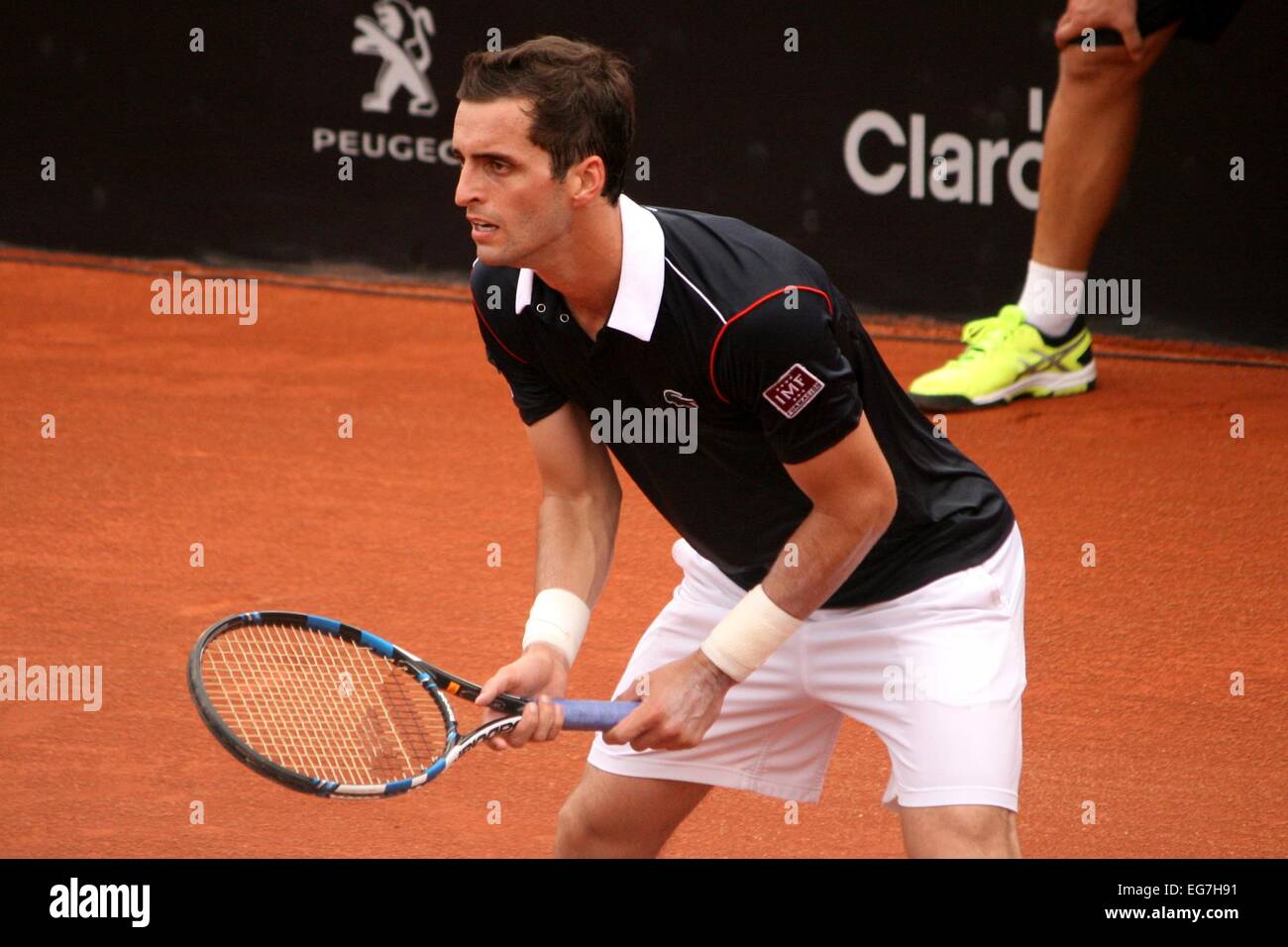 Rio de Janeiro, Brazil. 16th February, 2015. Albert Ramos (ESP) during ...