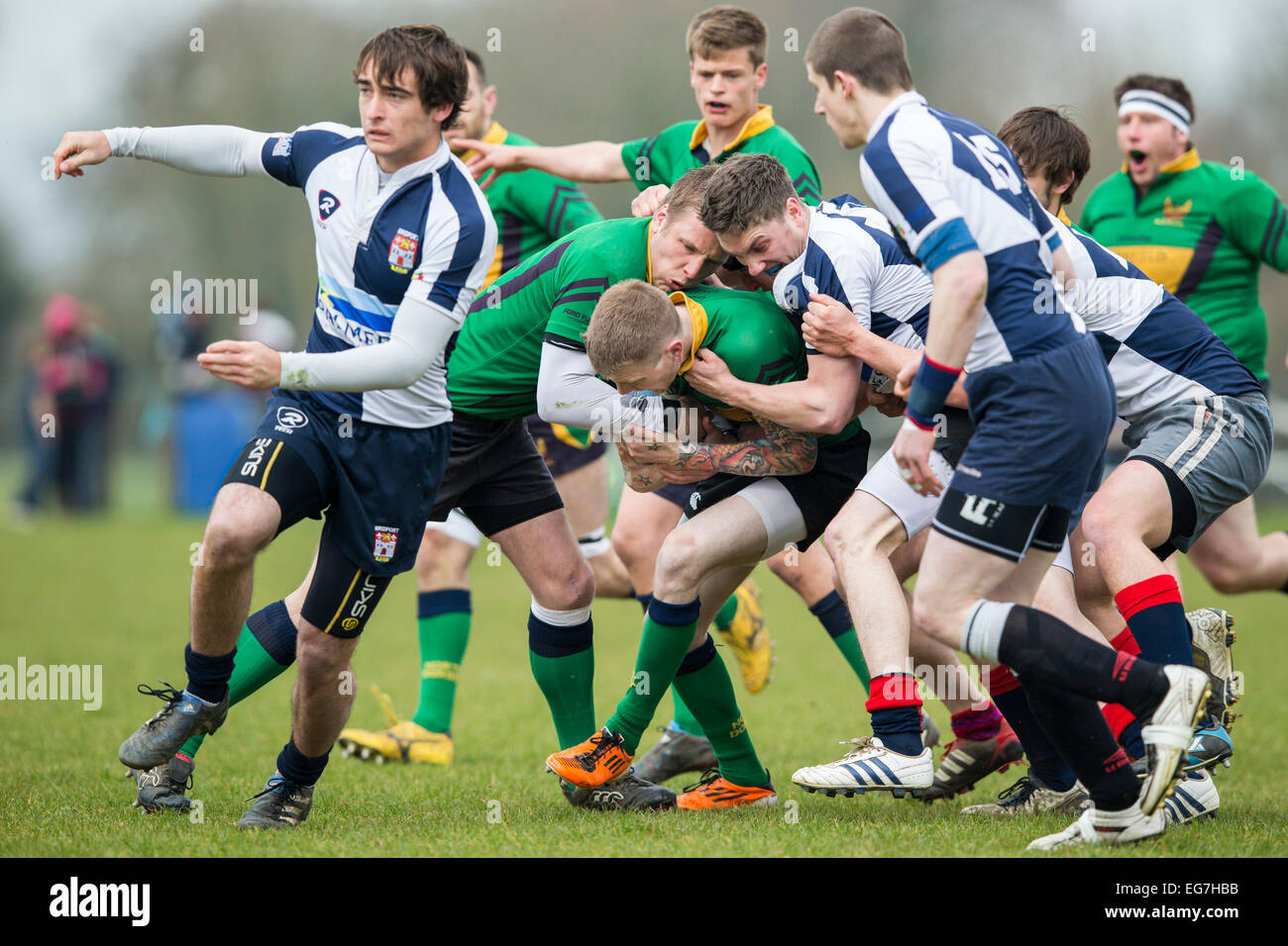 Tackled hi-res stock photography and images - Alamy