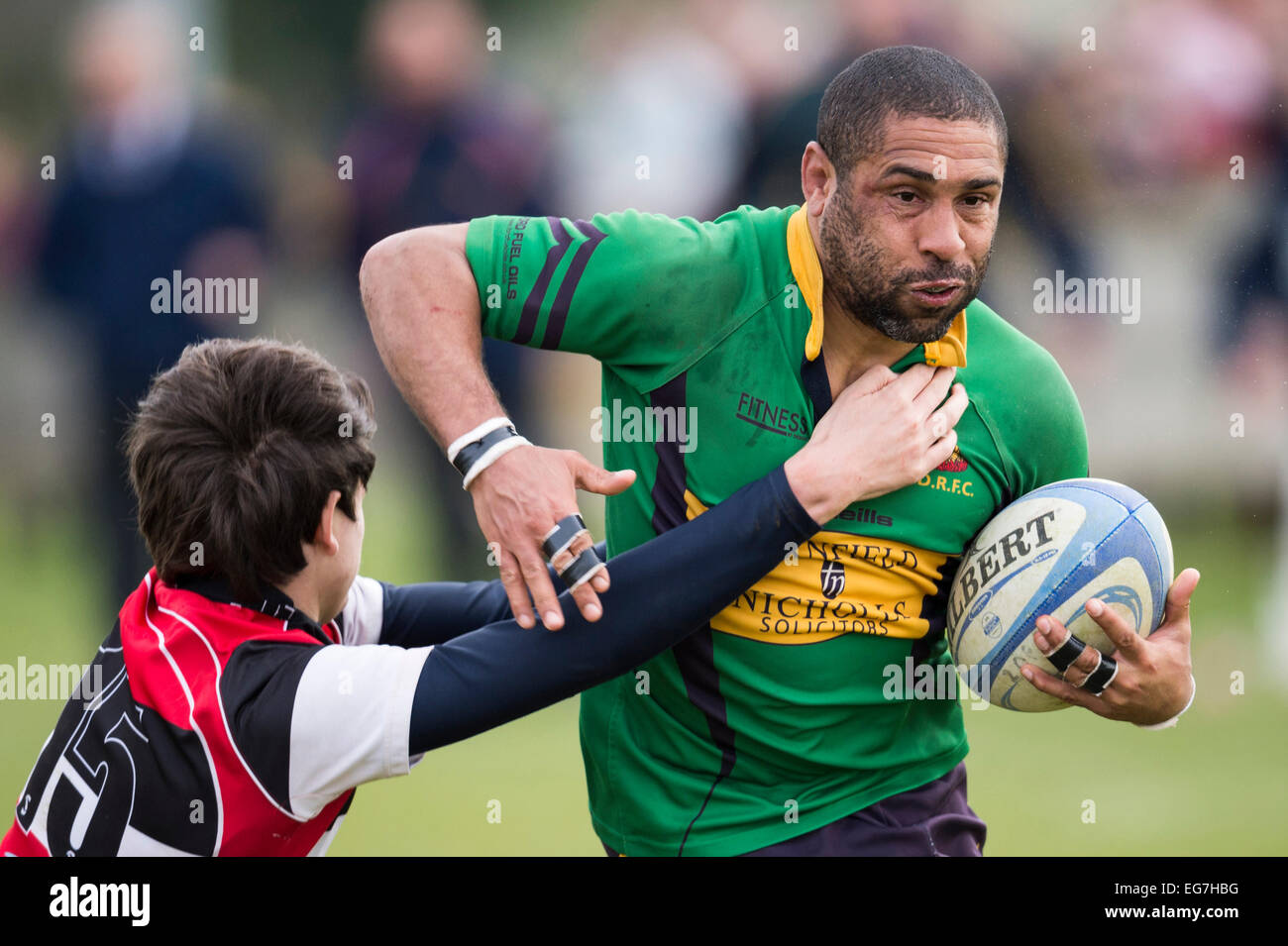 Tackled hi-res stock photography and images - Alamy