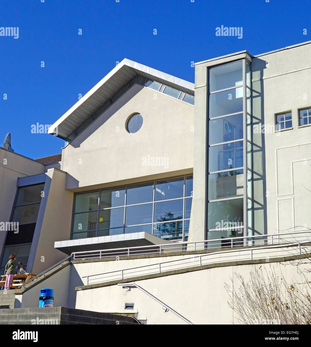 Malvern Theatres Complex as seen from Priory Park, Great Malvern ...
