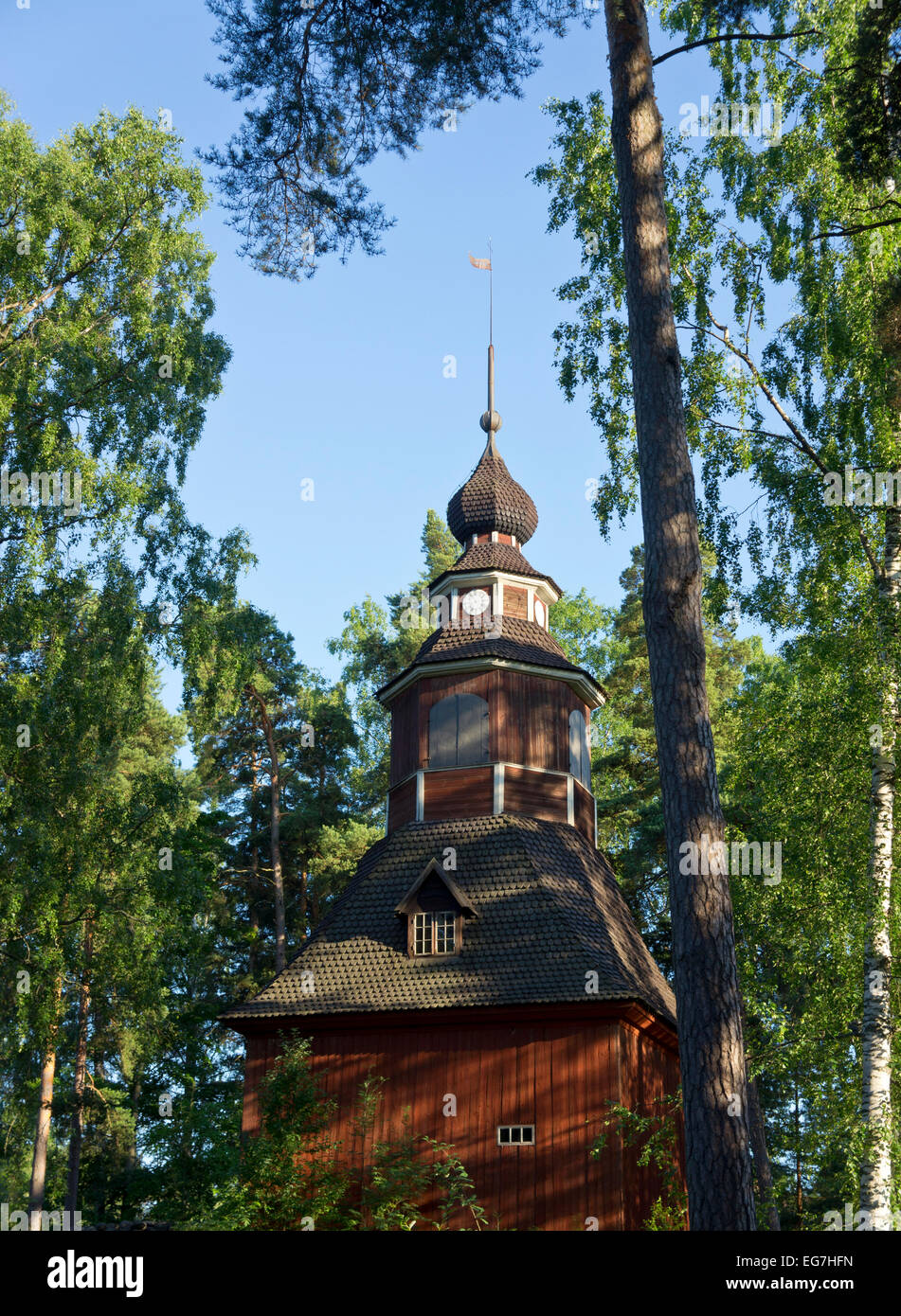 Traditional rural huts, FInland Stock Photo - Alamy