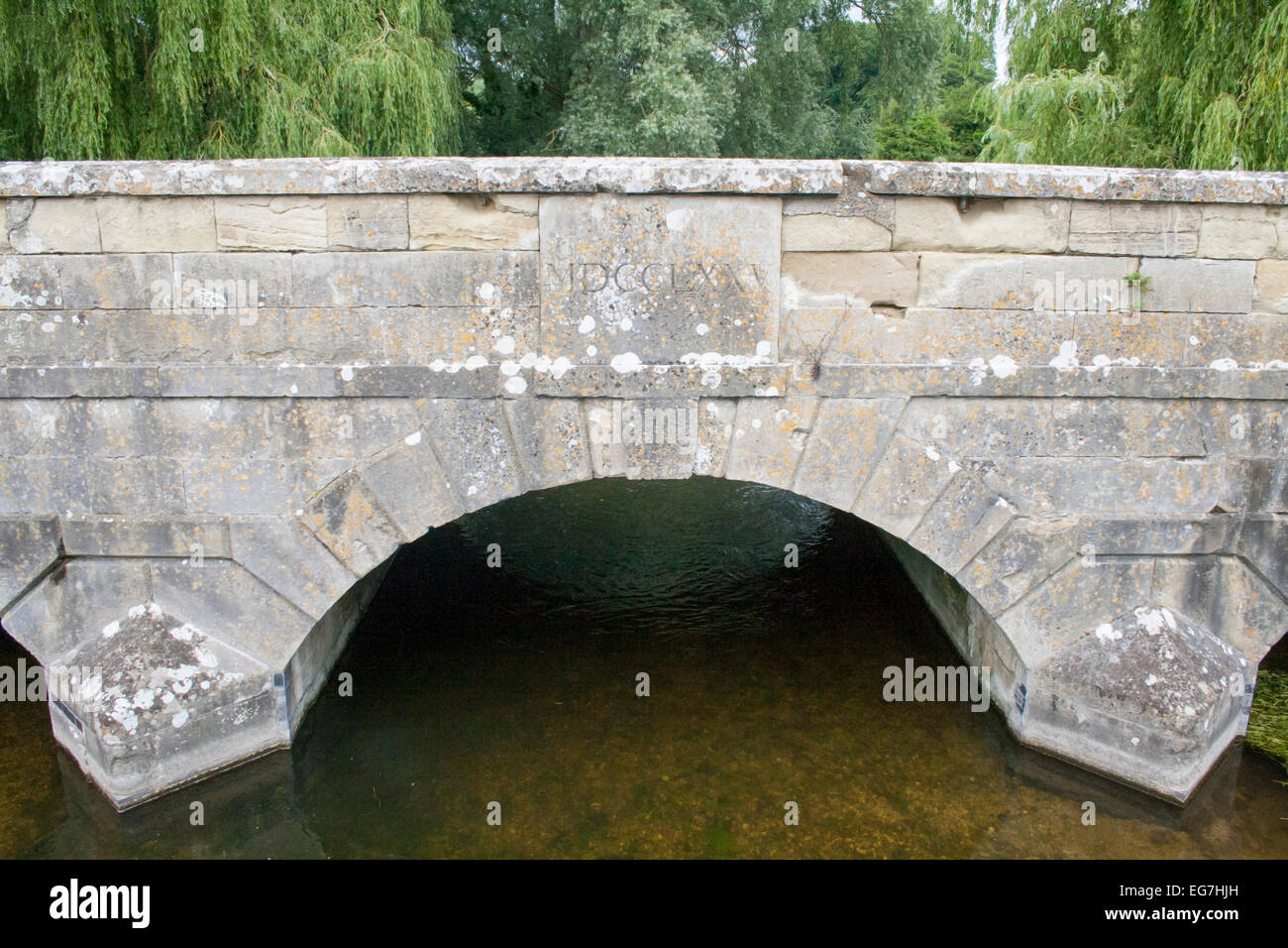 England Uk English Countryside Bridge Arches Stone Bridge Stock Photos ...