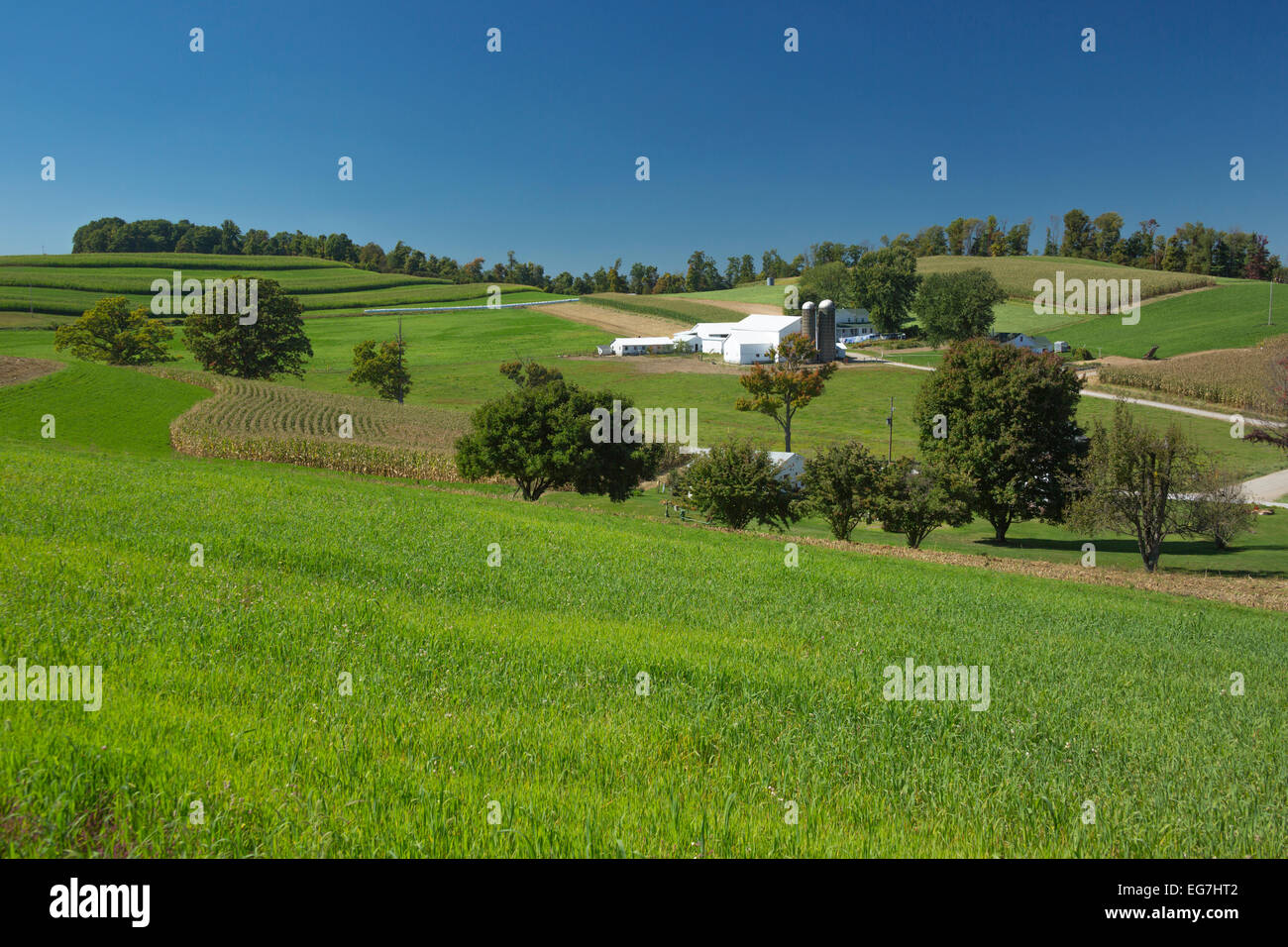 Rolling hills of pennsylvania hi-res stock photography and images - Alamy