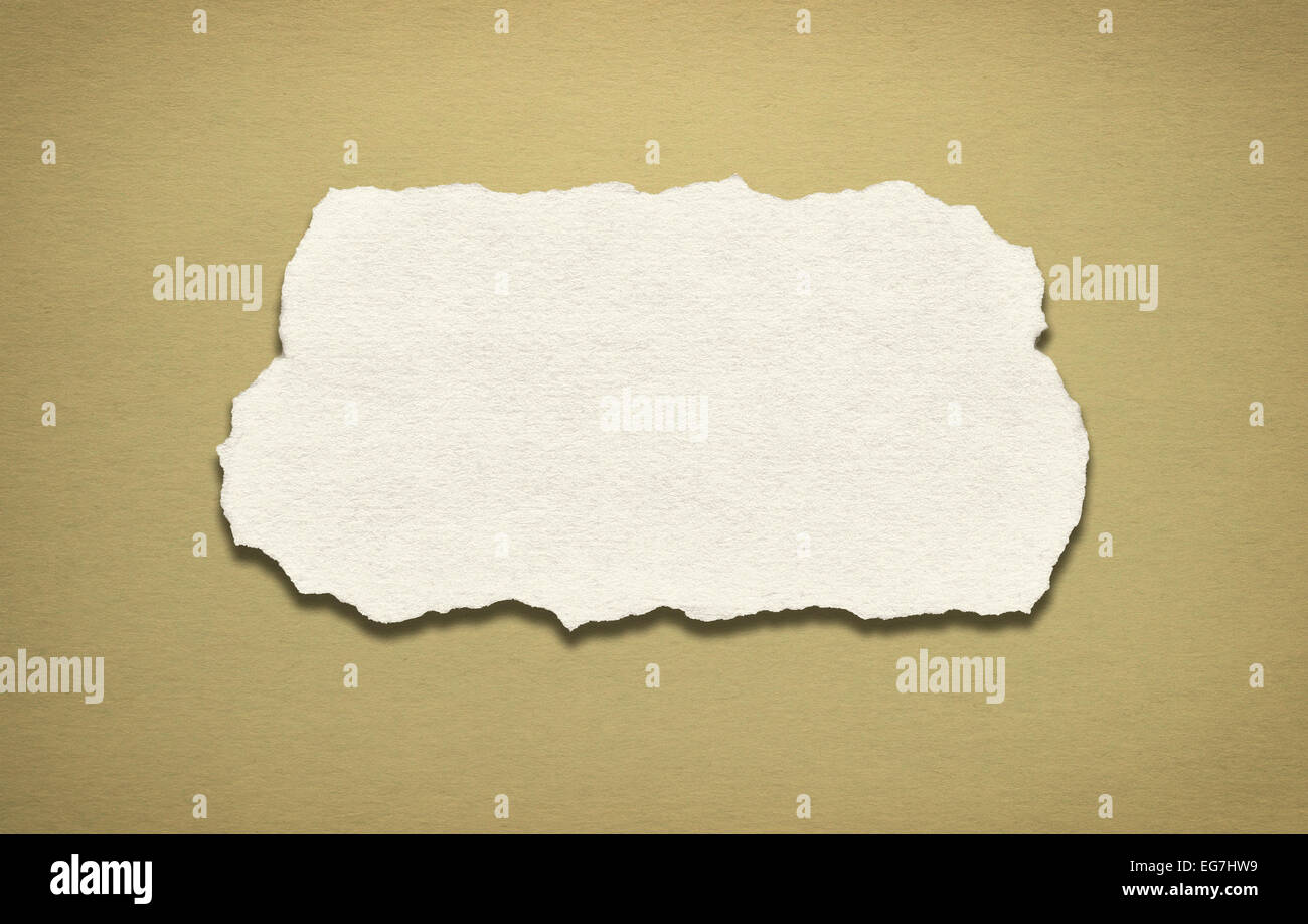 Background made of old paper with torn paper in the center Stock Photo ...