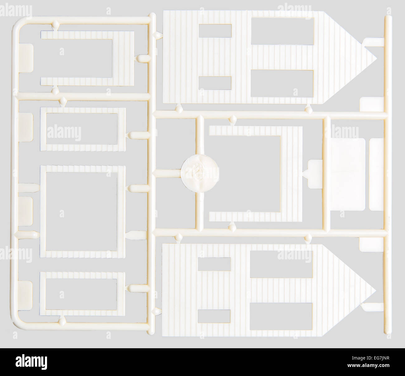 Symbolic image, house, home, construction, model house assembly kit ...