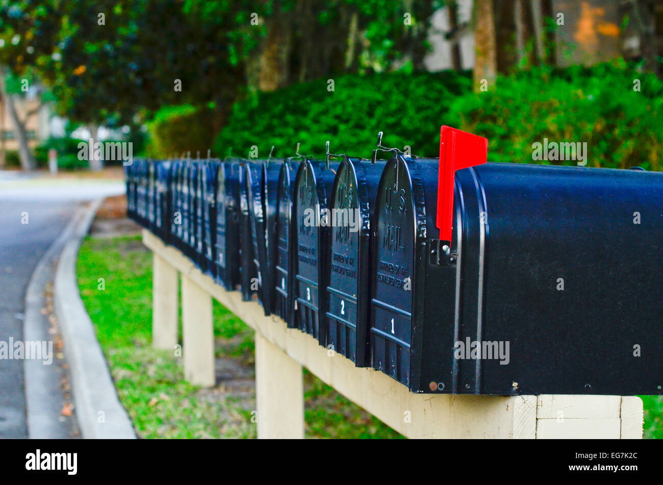 Letter post street hi-res stock photography and images - Alamy