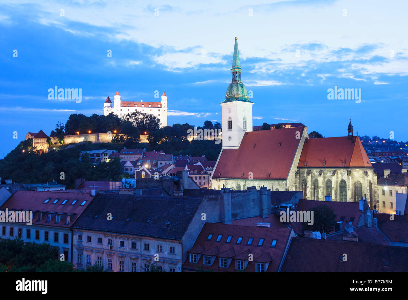 Bratislava city centre landmarks hi-res stock photography and images ...