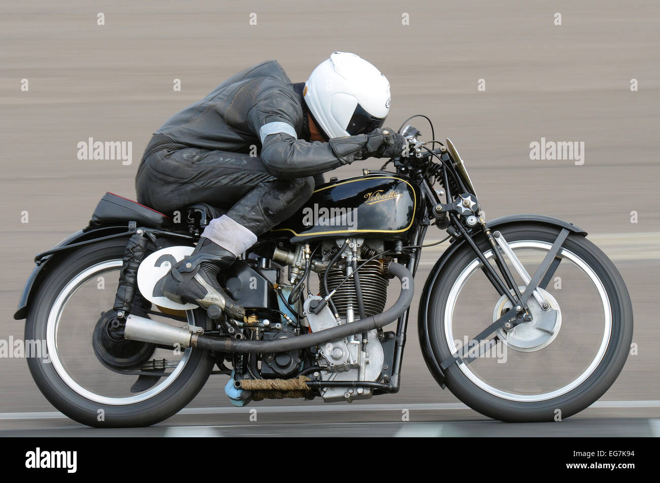 Velocette is the name given to motorcycles made by Veloce Ltd, in Hall ...