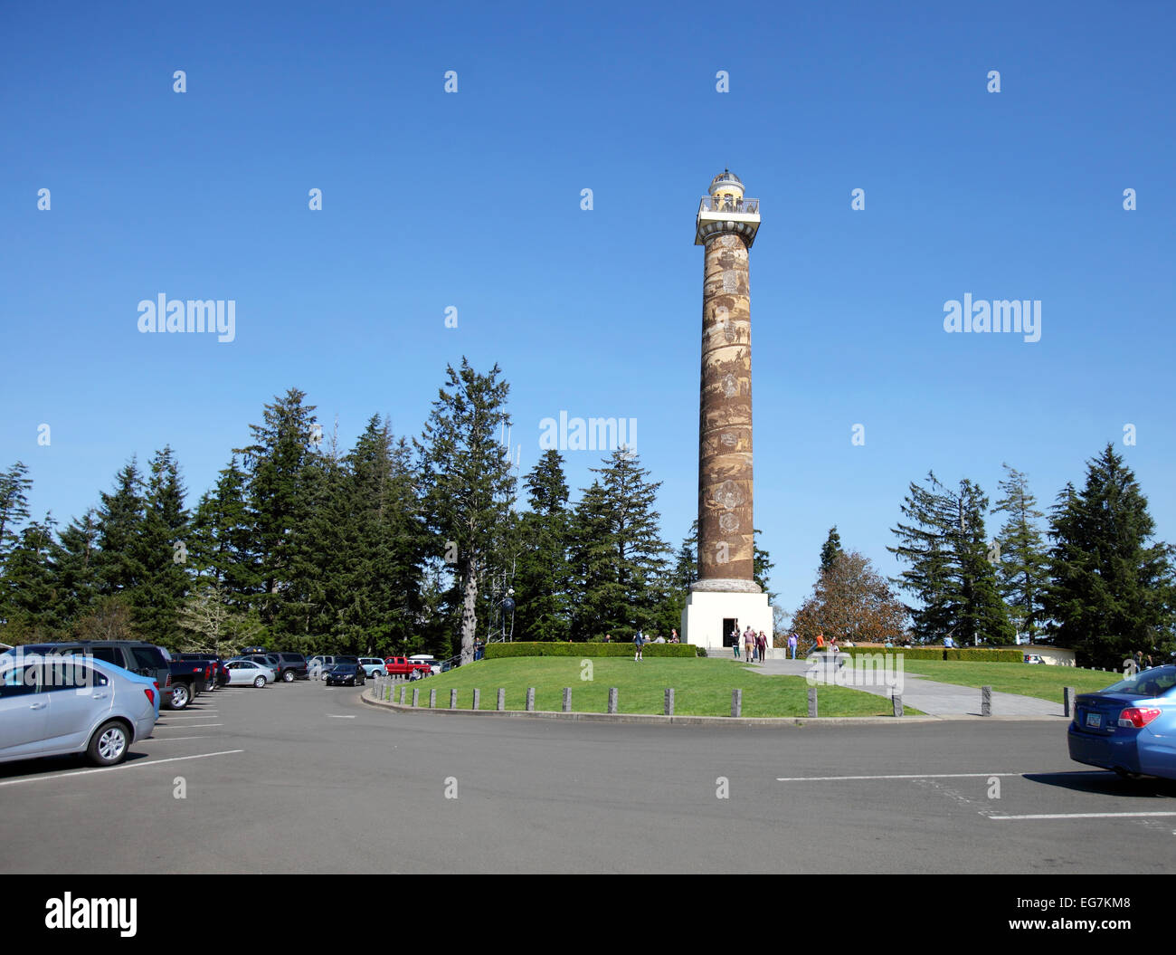 Astoria column astoria oregon hi-res stock photography and images - Alamy