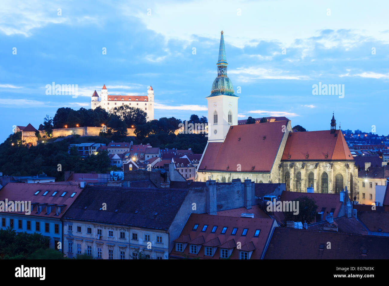 Bratislava city centre landmarks hi-res stock photography and images ...