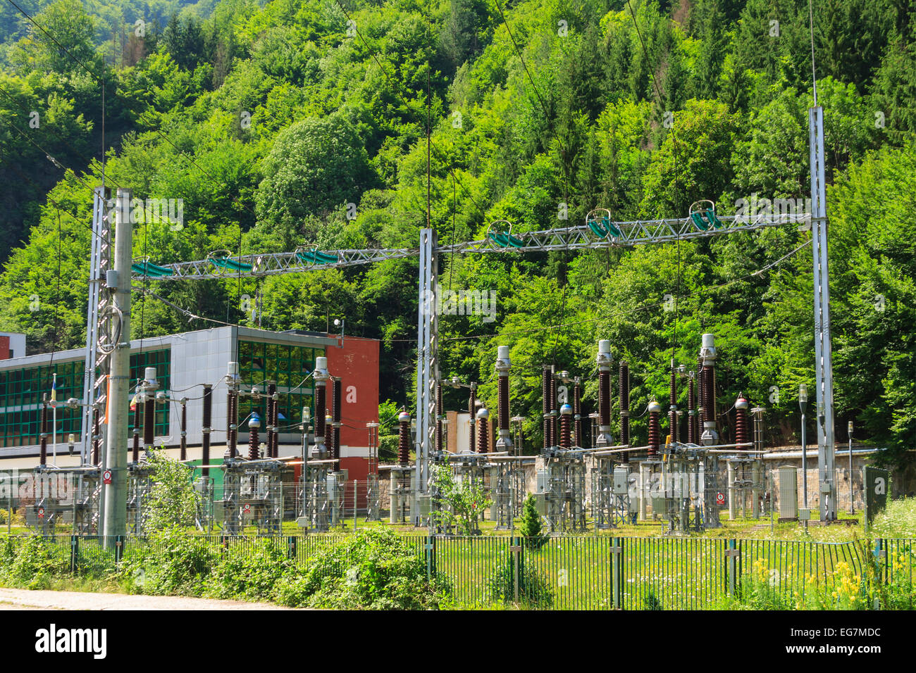 High voltage power transformer Stock Photo - Alamy
