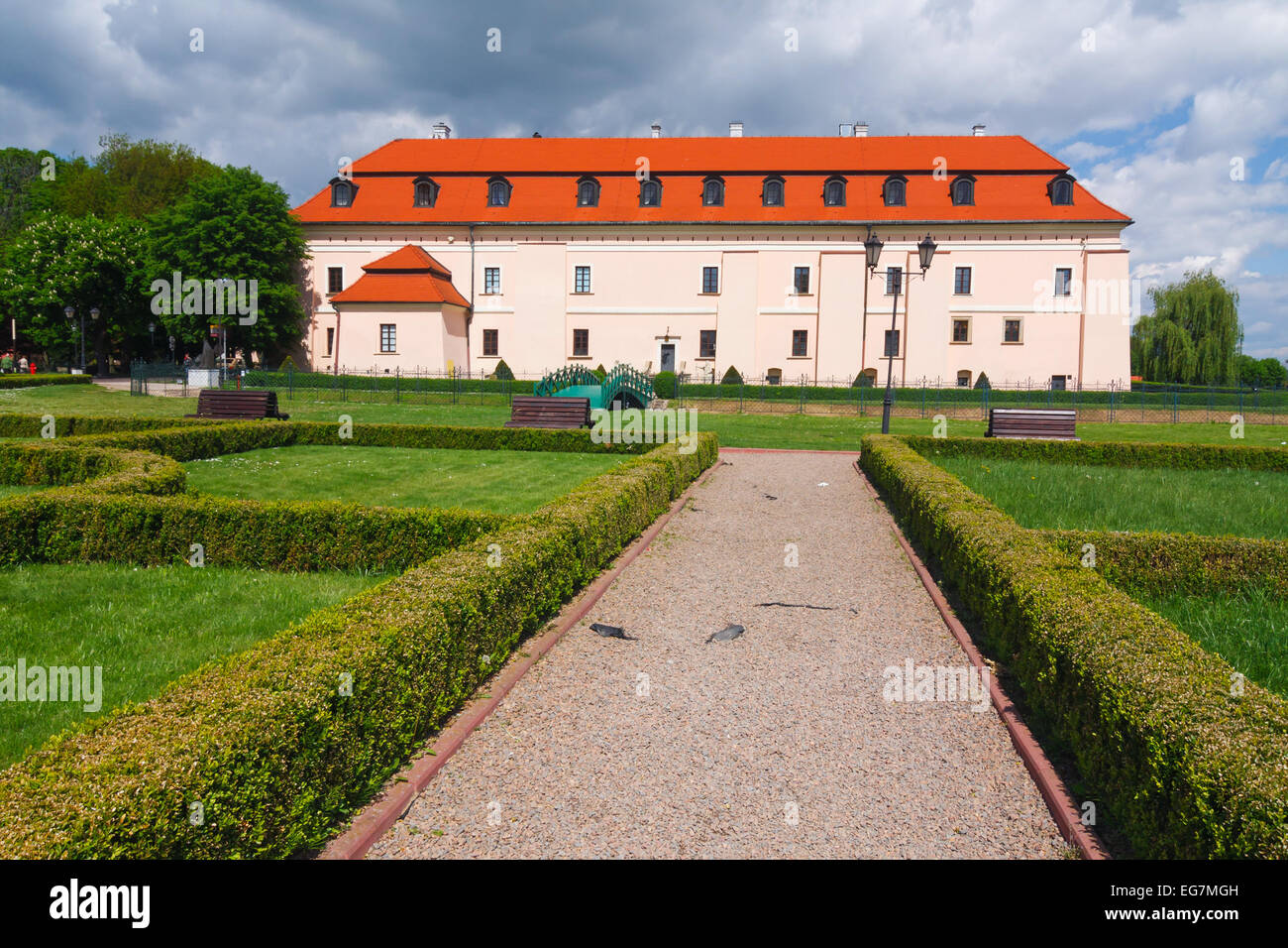 Renaissance castle in Niepolomice, Poland Stock Photo - Alamy