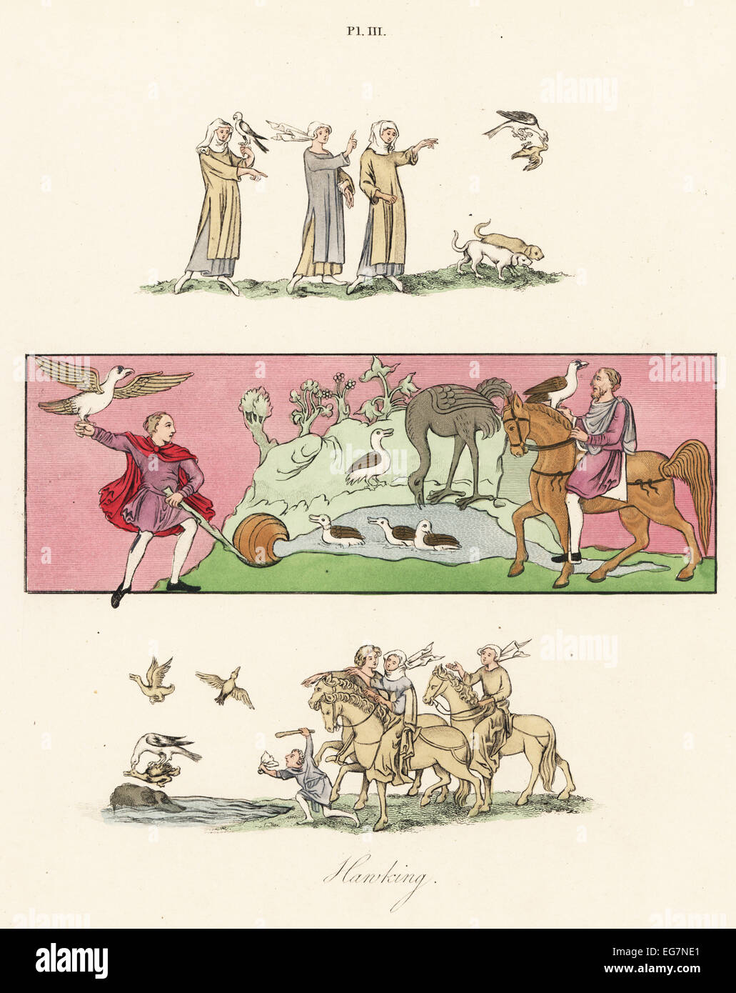 Medieval falconry hi-res stock photography and images - Alamy