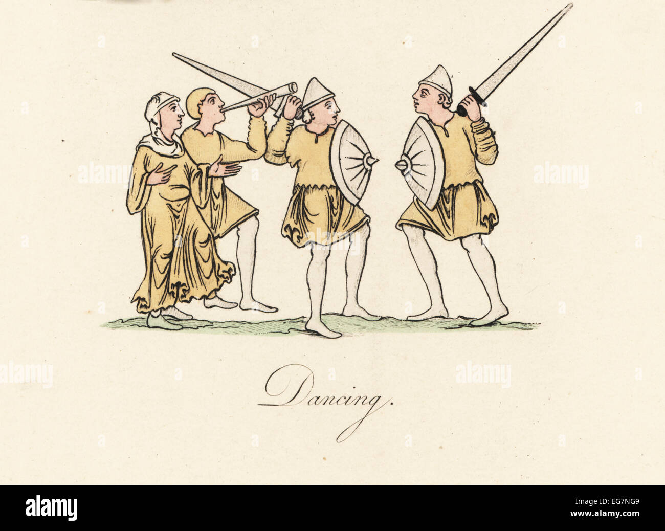 Sword dance hi-res stock photography and images - Alamy