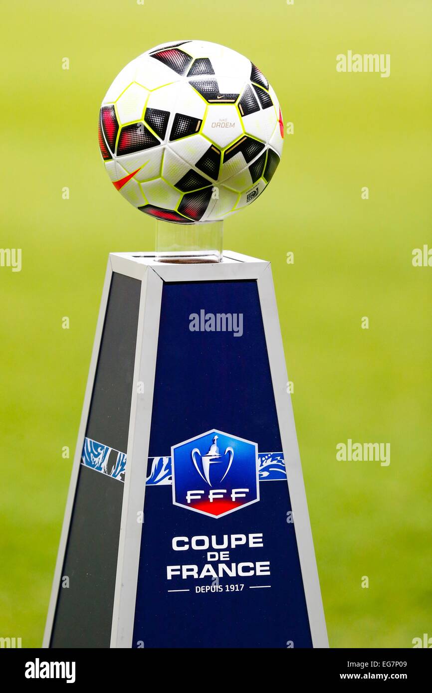 Illustration ballon - 11.02.2015 - Monaco/Rennes - 1/8Finale Coupe de ...
