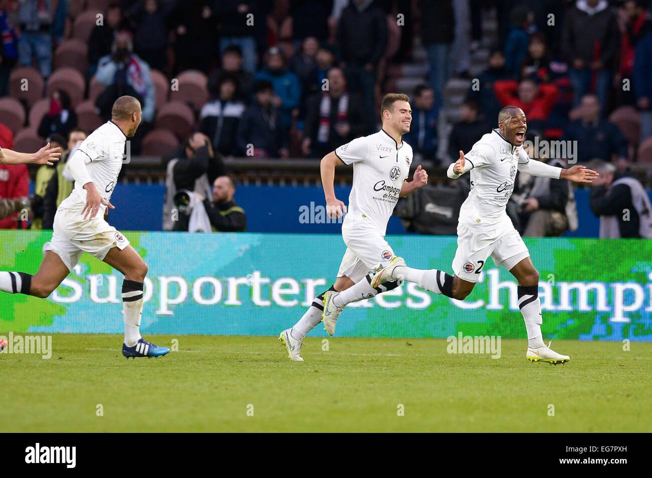 Joie Caen - Herve Bazile - 14.02.2015 - Paris Saint Germain/Caen ...