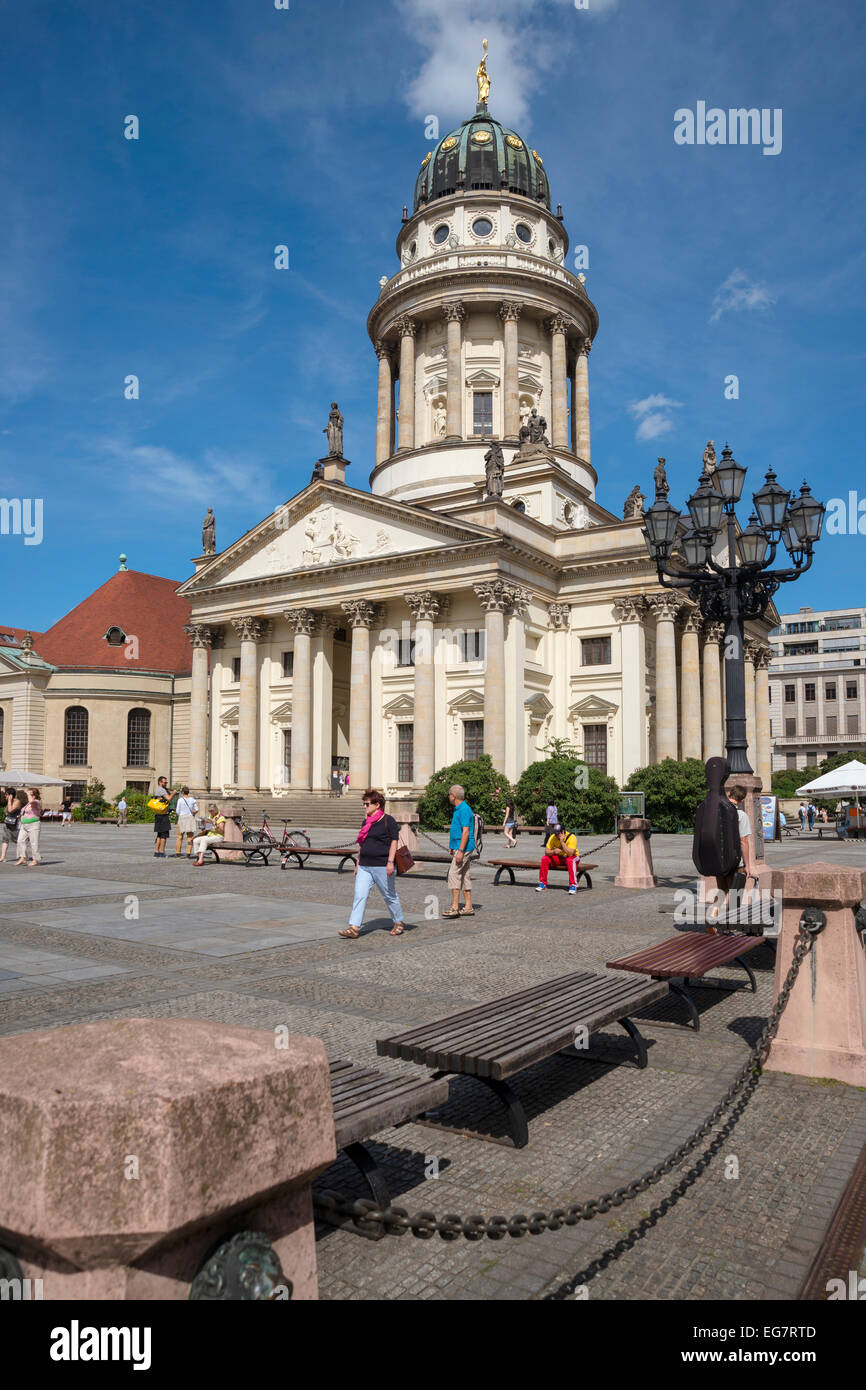French Cathedral, Gendarmenmarkt, Berlin, Germany , Europe Stock Photo ...