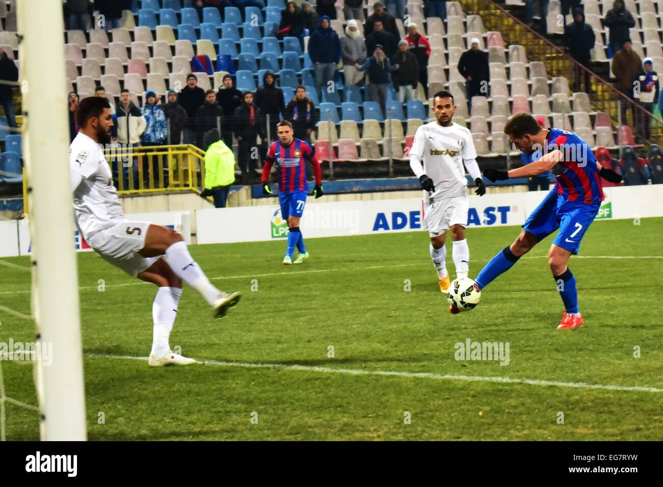 Ghencea Stadium, Romania ROU. 18th Feb, 2015. Alexandru Chipciu #7 of ...
