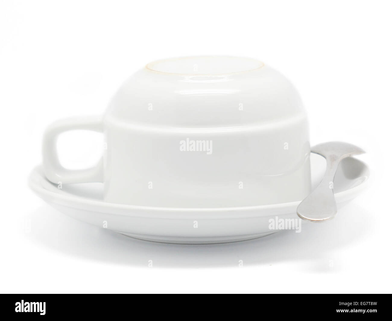 Empty tea cup and saucer hi-res stock photography and images - Alamy