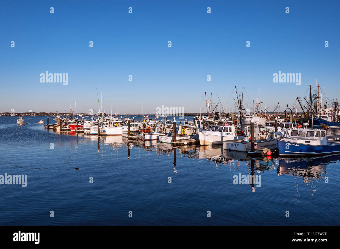 Provincetown Harbor, Cape Cod, Massachusetts, USA Stock Photo - Alamy