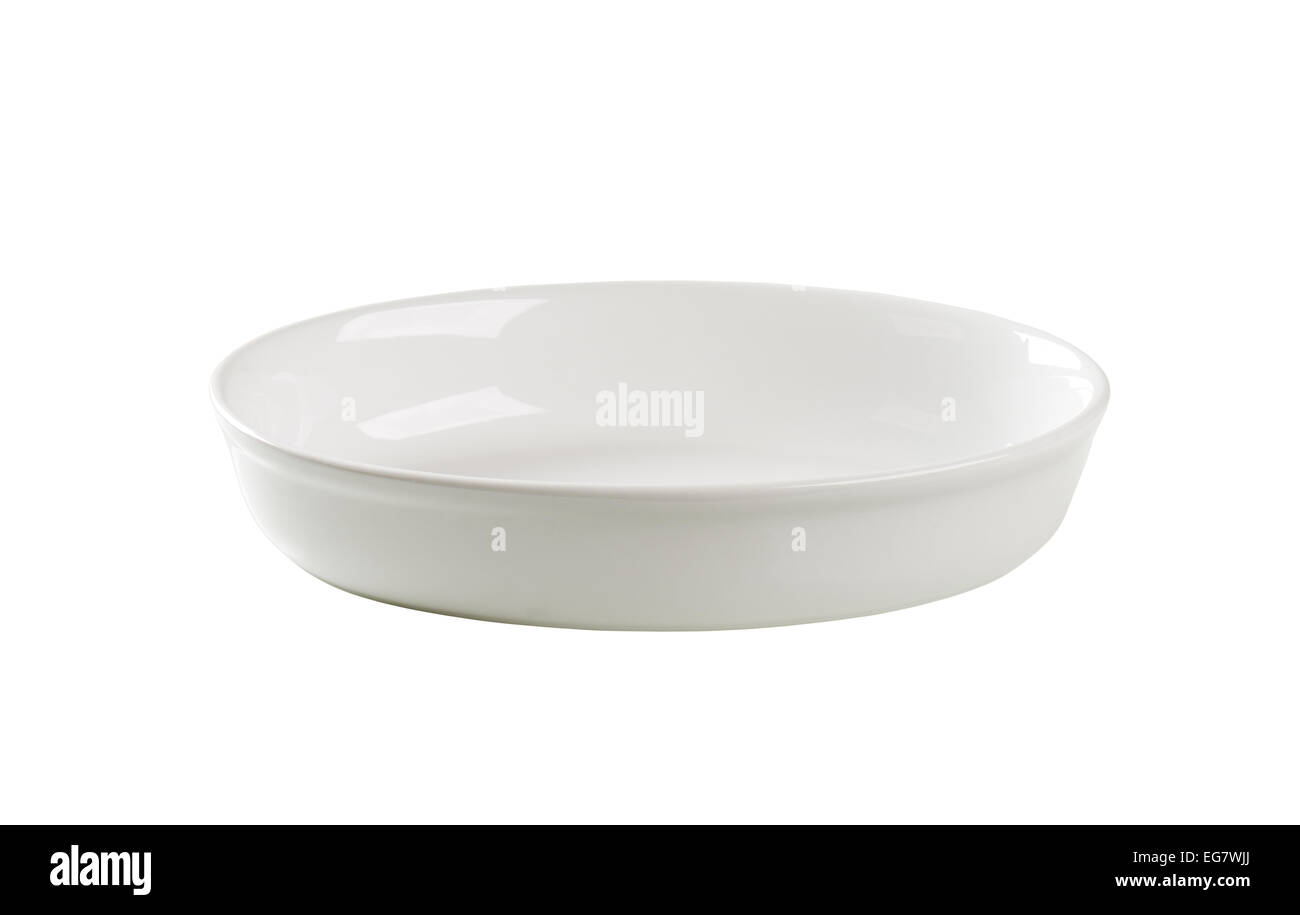 Oval baking dish Cut Out Stock Images & Pictures - Alamy