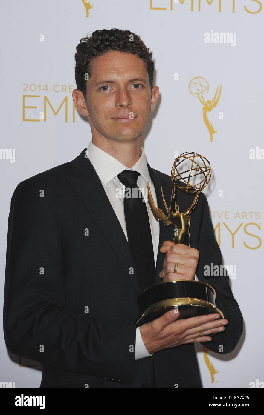 The Creative Arts Emmy 2014 pressroom Featuring: Ian Worrel Where: Los ...