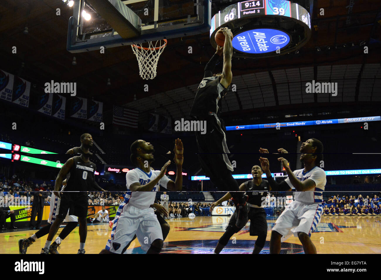 Rosemont, Illionois, USA. 18th February, 2015. Providence Friars ...